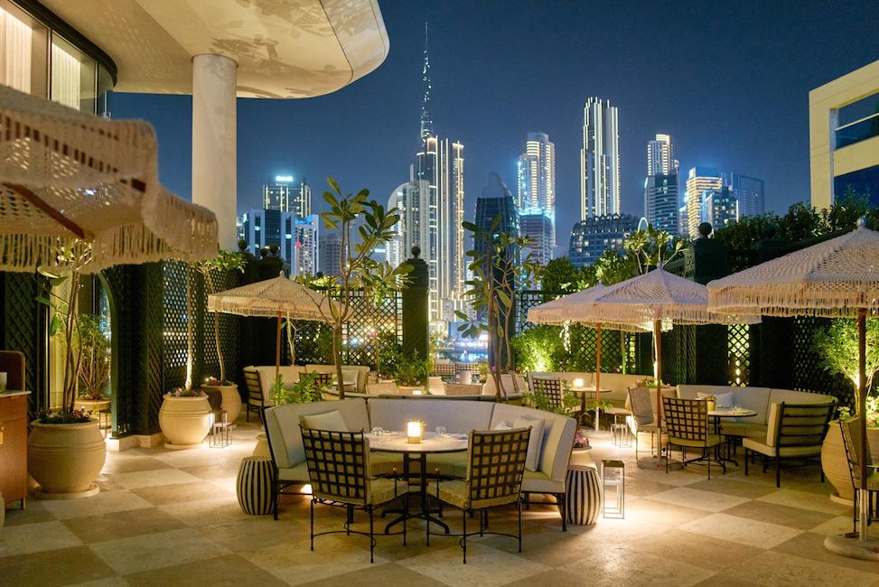 Garden Restaurant Al Fresco Dining At Veranda | The Lana, Dubai