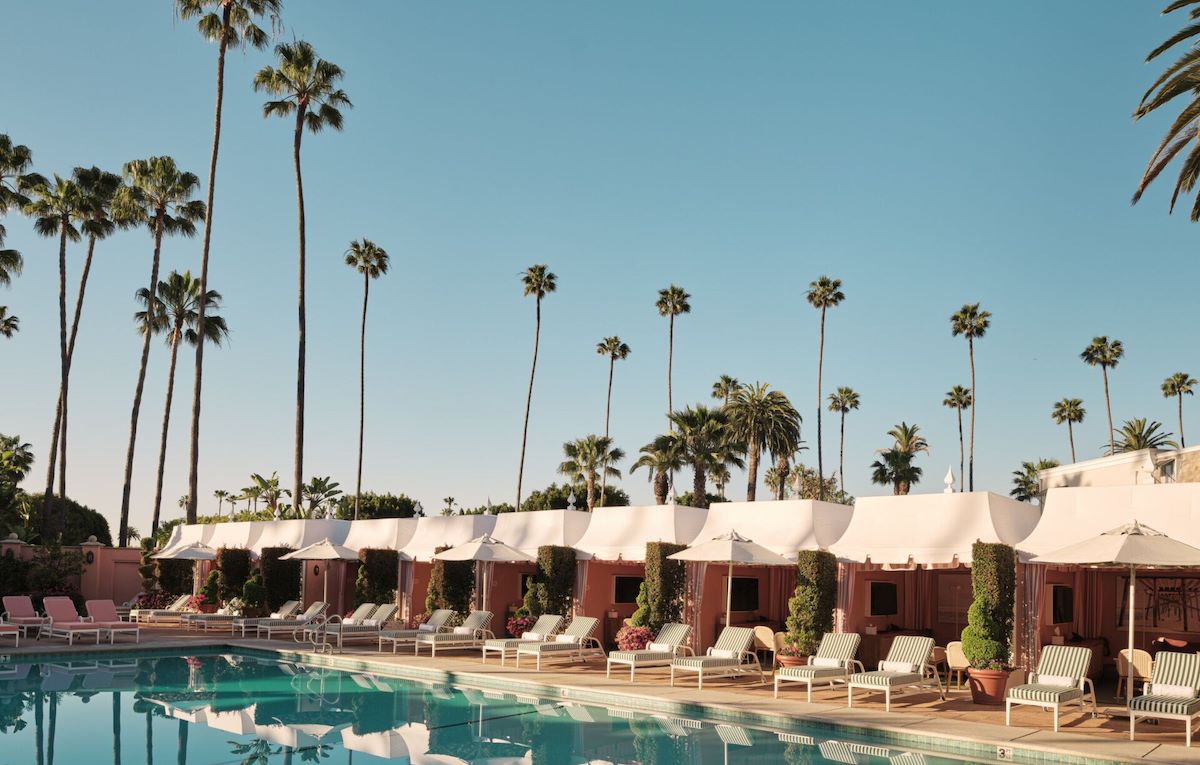 Hotel Swimming Pool In LA | The Beverly Hills Hotel